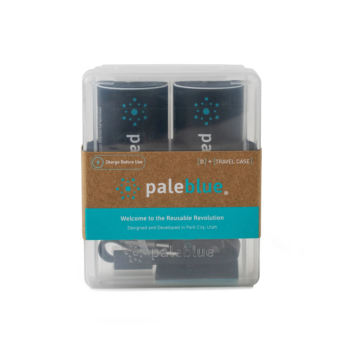 Pale Blue D 2-pack (incl USB-C charging cable) – r3pack