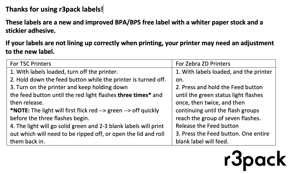 Courier Label 101x174mm x 375 labels – r3pack