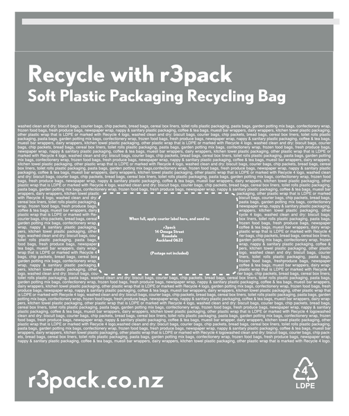 Soft Plastics - Recycling Bag – r3pack