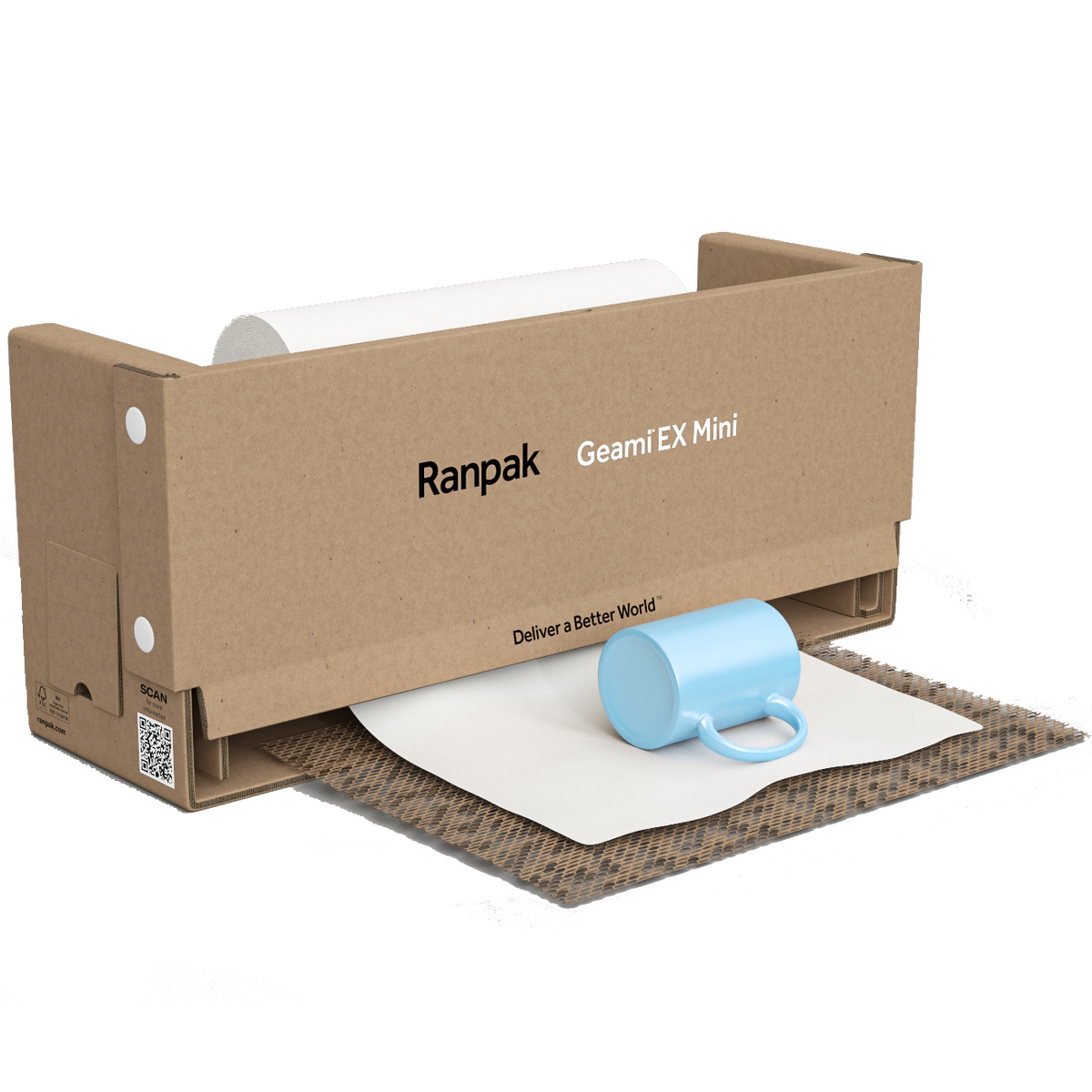 Geami WrapPak Ex Mini 134 metres Brown – r3pack