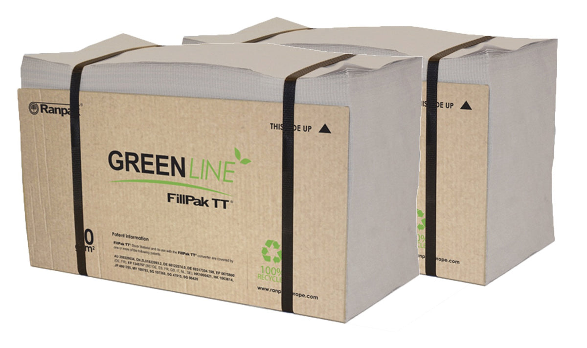 Ranpak Fillpak TT Greenline 70gsm x360m (x2 packs) – r3pack